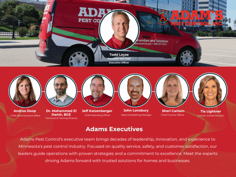 Adams Team | Minnesota Pest Experts - Adam's Pest Control